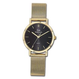 Go Girlonly Analoguhr Damen Gr&ouml;&szlig;e One Size gold