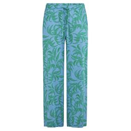 Green Cotton - 7/8-Hose Sanne, blau, Gr. 40 / M - Baumwolle