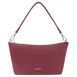 Roeckl Tasche 'GAIA UMH&Auml;NGETASCHE VELOUR SMALL' Damen Gr&ouml;&szlig;e one size bordeaux / weinrot / karminrot / dunkelrot