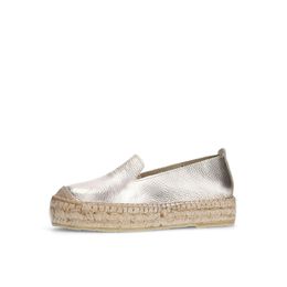 Sacha London SACHA Espadrilles Damen Gr&ouml;&szlig;e 38 beige / gold Sommerschuhe