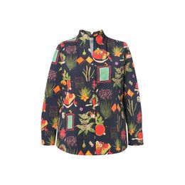 Ulla Popken Bluse Damen Gr&ouml;&szlig;e M/L bunt