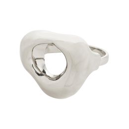 Pilgrim Ring ' Free ' Herren Gr&ouml;&szlig;e 50/60 silber / wei&szlig;