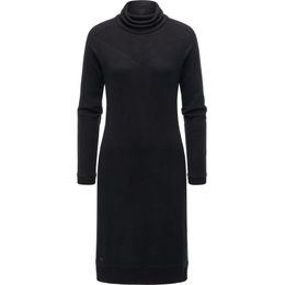 Ragwear Jerseykleid 'Peona' Damen Gr&ouml;&szlig;e 34 schwarz Sommerkleid