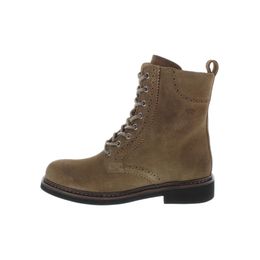 Xaver Luis Schuhmanufaktur Schn&uuml;rstiefel 'EMILIA - l&auml;ssige Schn&uuml;rboots' Damen Gr&ouml;&szlig;e 40 hellbraun