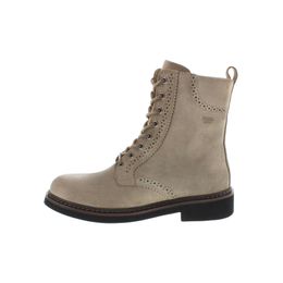 XAVER LUIS Schuhmanufaktur Lace-Up Boots 'EMILIA - l&auml;ssige Schn&uuml;rboots' female size 42 Dark beige