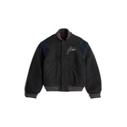 G-Star Raw G-star Jacke 'Cropped Varsity' Damen Gr&ouml;&szlig;e XS dunkelblau / schoko / anthrazit / wei&szlig; Sommerjacke