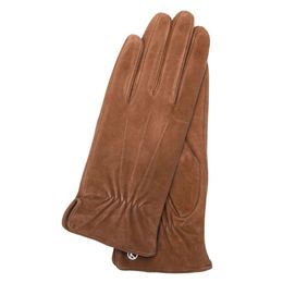 Kessler Fingerhandschuhe 'Luna' Damen Gr&ouml;&szlig;e M cognac
