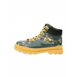 DOGO Schn&uuml;rstiefel 'DOGO Adriana - Queen Bee' Damen Gr&ouml;&szlig;e 40 gr&uuml;n