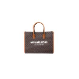 Michael Kors Handtasche 'Mirella Medium Signature Logo Tote Bag' Damen Gr&ouml;&szlig;e One Size braun