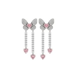 Gaya Ohrringe Damen Gr&ouml;&szlig;e One Size rosa / silber