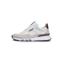 Floris van Bommel Sneakers 'De Zager 07' male size 43 Kitt / Chestnut brown / White
