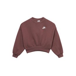 Nike Sportswear Sweatshirt 'Club Flc' girl size 122/128 Brown
