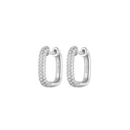 Nana Kay Creolen 'French Chic' Damen Gr&ouml;&szlig;e One Size silber