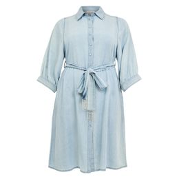 Yoek Kleid Damen Gr&ouml;&szlig;e 50/52 blue denim Sommerkleid