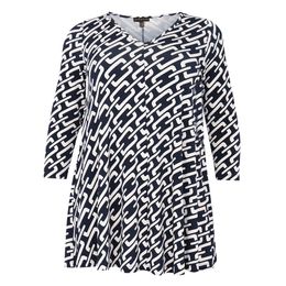 Yoek Tunic female size XL/XXL Blue / White