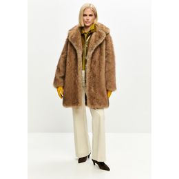 CESARE GASPARI Winter Coat female size XL Brown