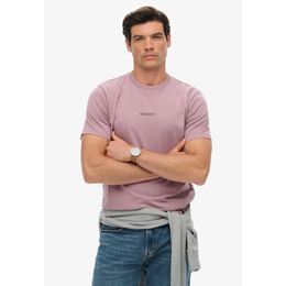 Superdry & Co T-Shirt Herren Gr&ouml;&szlig;e L flieder