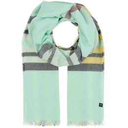 FRAAS Schal Damen Gr&ouml;&szlig;e One Size gelb / dunkelgrau / mint
