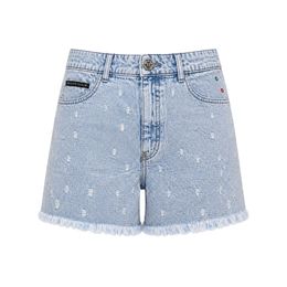 Philipp Plein Hose Damen Gr&ouml;&szlig;e 38 blau