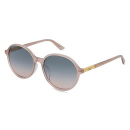 Chlo&eacute; Chlo&eacute; CH0365SK | Damen-Sonnenbrille | Fassung: Vollrand, Rund, Acetat, Beige | Glasfarbe: Grau