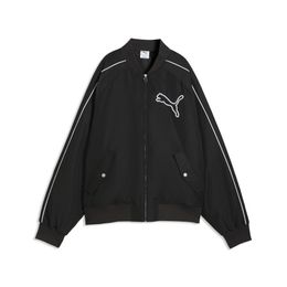 Puma Jacke 'T7' Herren Gr&ouml;&szlig;e XL schwarz / wei&szlig; Sommerjacke