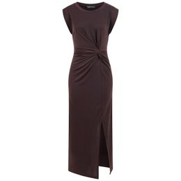 Cloud5ive Kleid Damen Gr&ouml;&szlig;e 40 dunkelbraun Sommerkleid