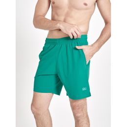Sportkind Sporthose 'Shorts regular' Jungen Gr&ouml;&szlig;e 146 pastellgr&uuml;n