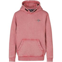 Bear Sweatshirt 'Beach-Break' Jungen Gr&ouml;&szlig;e 128 melone / dunkelrot