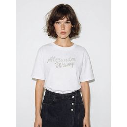 Bianco Lucci T-Shirt Damen Gr&ouml;&szlig;e L wei&szlig;