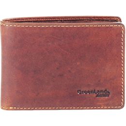 GreenLand Nature Wallet 'Rubin' male size S/XXL Brown