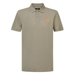 PETROL INDUSTRIES Poloshirt Herren Gr&ouml;&szlig;e XXL khaki / orange