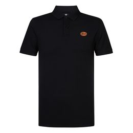 PETROL INDUSTRIES Poloshirt Herren Gr&ouml;&szlig;e M braun / schwarz