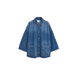 armedangels Between-Season Jacket 'DRAAPY DENIM' female size M/L Blue denim