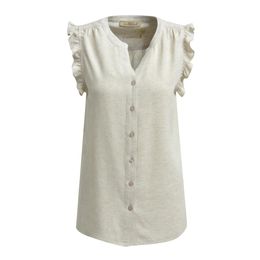 Smith & Soul Smith&soul &Auml;rmellose Bluse mit R&uuml;schen Damen Gr&ouml;&szlig;e L sand