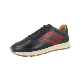 La Martina Sneakers male size 42.5 Dark blue / Red