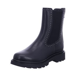 Tamaris Chelsea Boots 'Chelsea Boot Damen 1-25465-43 001 Kunststoff (Synthetik) in schwarz' female size 42 Black