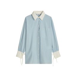 Marc O'Polo Marc O'polo Denim Bluse Damen Gr&ouml;&szlig;e XL hellblau / wei&szlig;