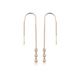 dKeniz Ohrringe Damen Gr&ouml;&szlig;e One Size rosegold