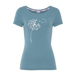 Kangaroos Shirt female size L Smoke blue / White