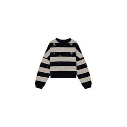 Fabienne Chapot Sweatshirt 'Ronny' female size L Black / White