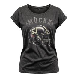 Makaya Shirt '63-Helm' Damen Gr&ouml;&szlig;e XXXL grau