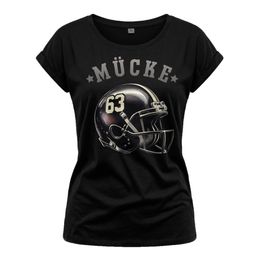 Makaya Shirt '63-Helm' Damen Gr&ouml;&szlig;e XL schwarz