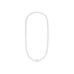Lucardi Kette 'Basic' Damen Gr&ouml;&szlig;e 42 silber