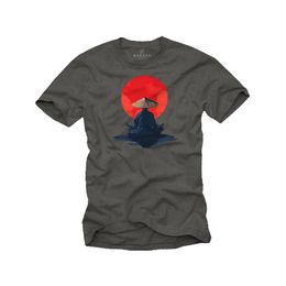 Makaya Shirt 'Monk' Herren Gr&ouml;&szlig;e M grau