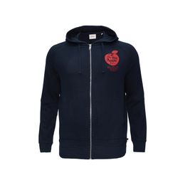 s.Oliver Men Tall Sizes Sweatjacke Herren Gr&ouml;&szlig;e XXXL navy / orangerot