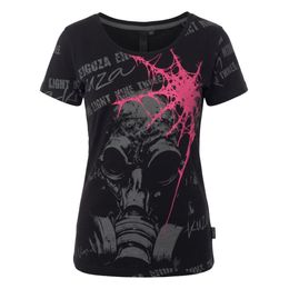 Yakuza Shirt 'Respirator V03' female size XS Black