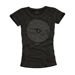 Makaya Shirt 'Pi - Infinety' Damen Gr&ouml;&szlig;e XL schwarz