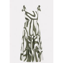 Elara Kleid Damen Gr&ouml;&szlig;e 38 creme / khaki Sommerkleid