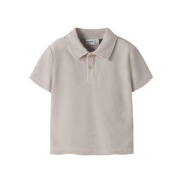 name it Poloshirt Jungen Gr&ouml;&szlig;e 122/128 hellgrau