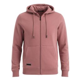 Ombre Sweatjacke Herren Gr&ouml;&szlig;e XXL altrosa